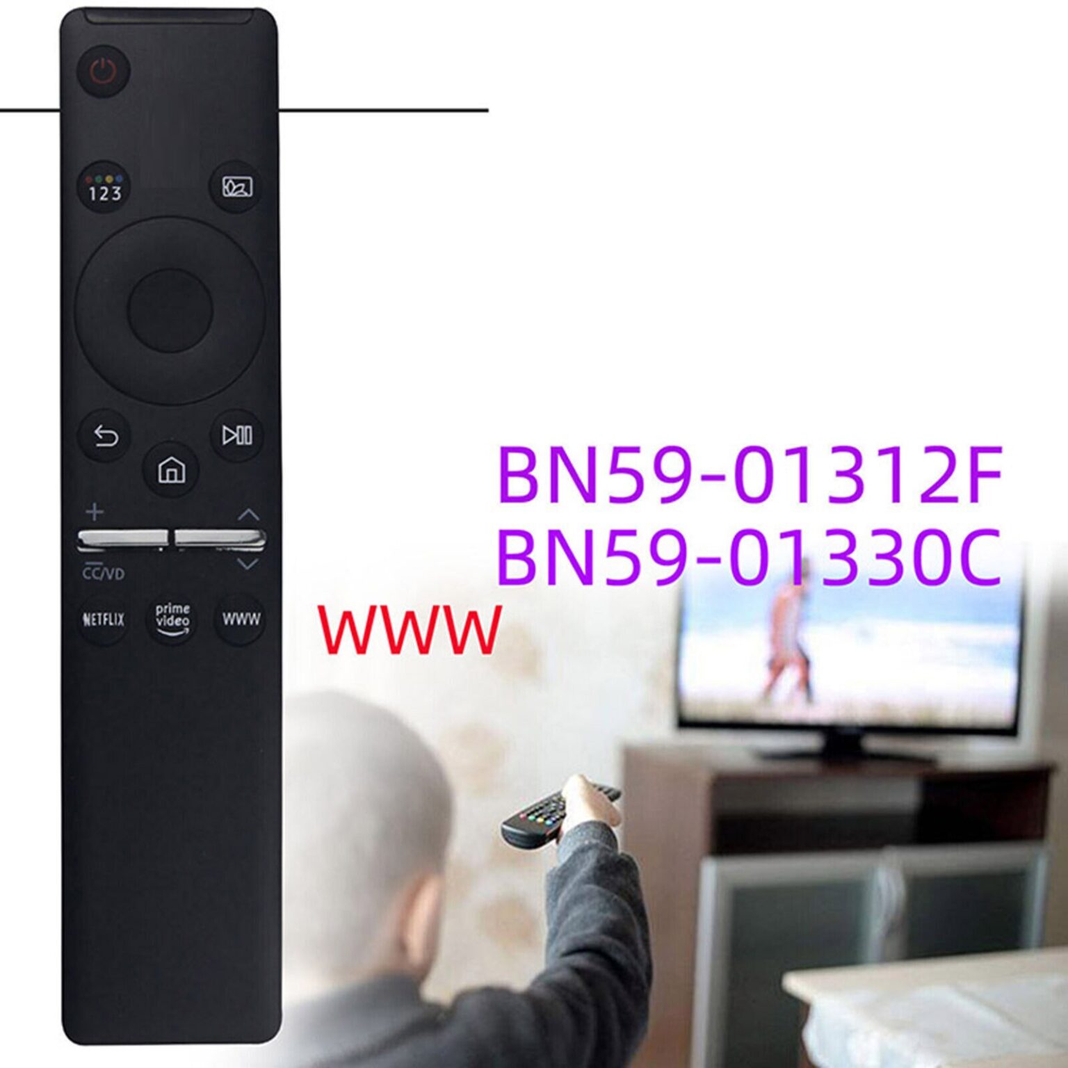 Télécommande LED TV Samsung 4K UHD Smart - Dali-KeyElectronics